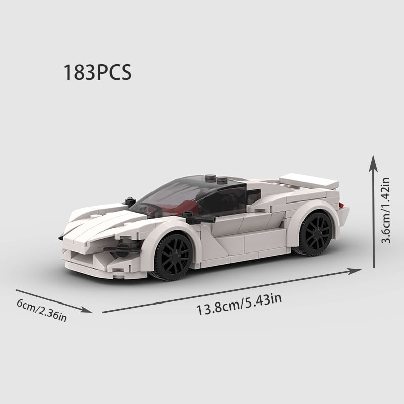 765lt City Speed Champions Car Building Blocks World Famous Racing ...