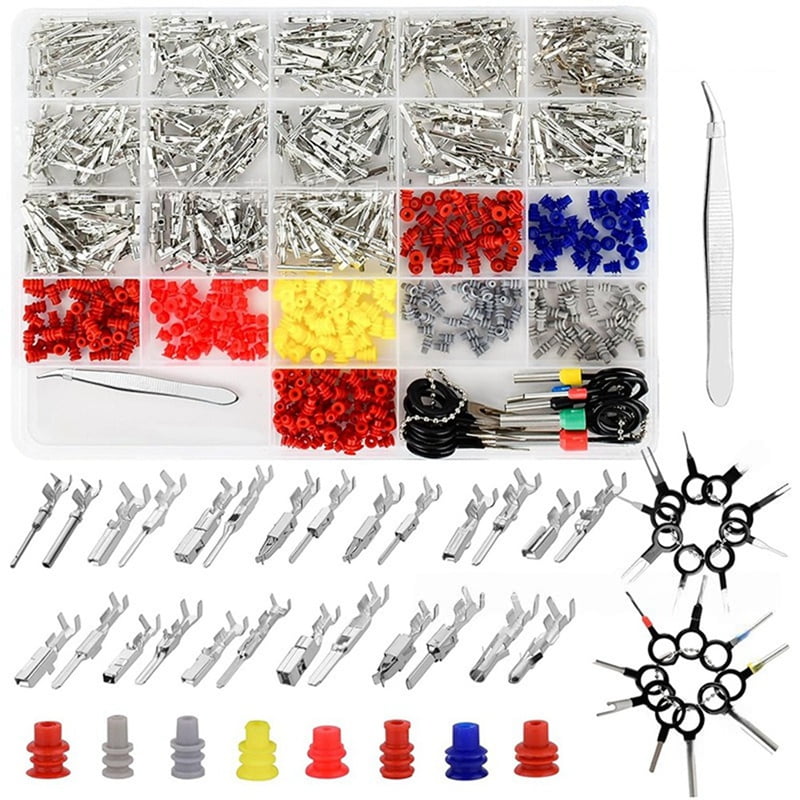 769PCS 26Type Pins Connector Kit,Car Electrical Wire Terminal 1-3.5mm ...