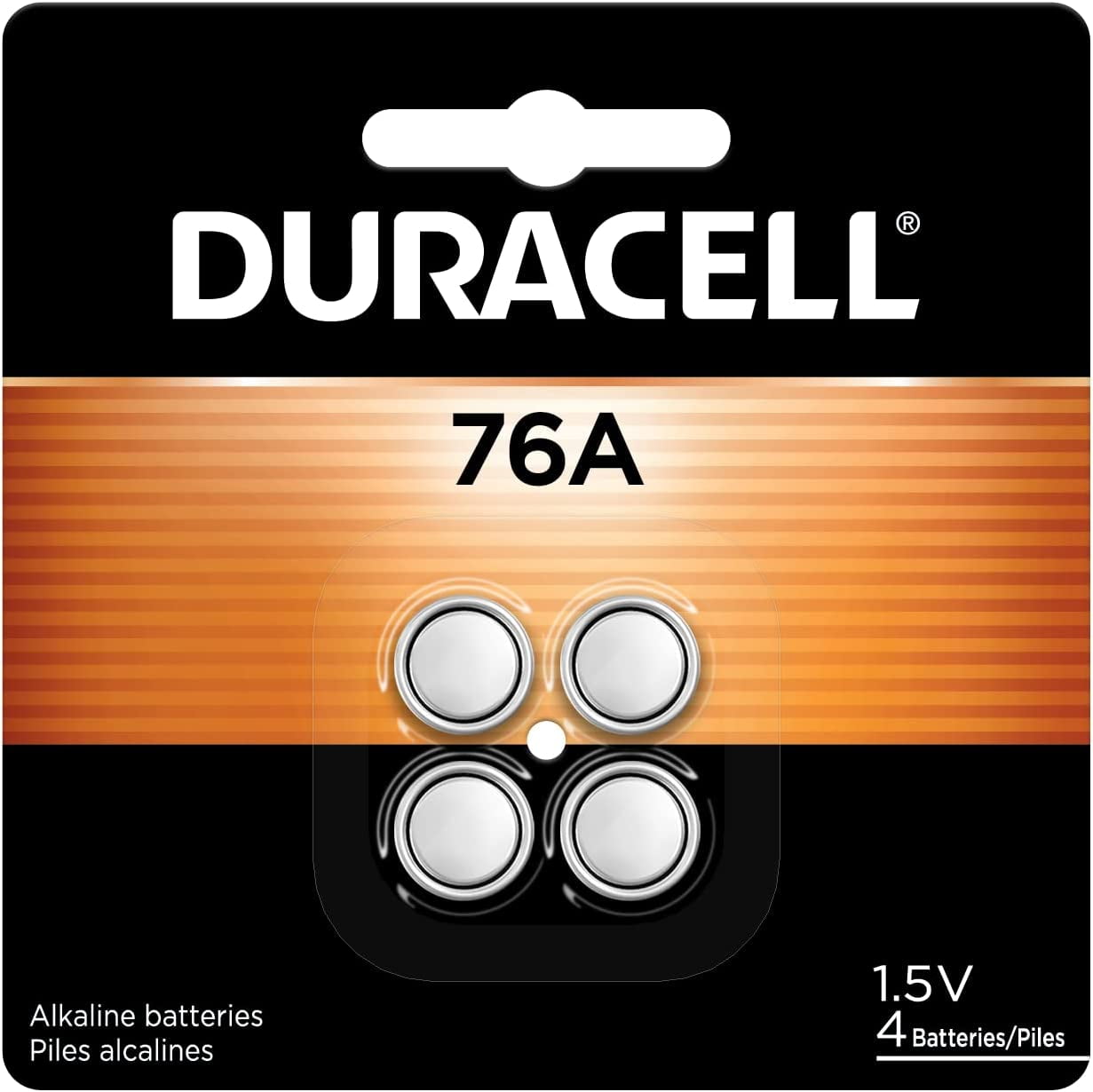 76A 1.5V Batteries, 4 Count (Pack of 1), 76A 1.5 Volt Battery ...