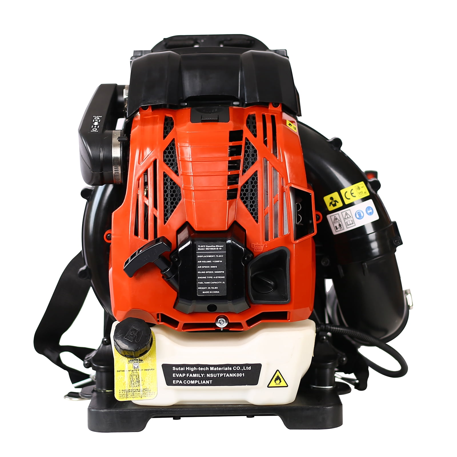 76CC 4-Stroke EPA Passed Gasoline Blower Gas Powered Backpack Gasoline ...