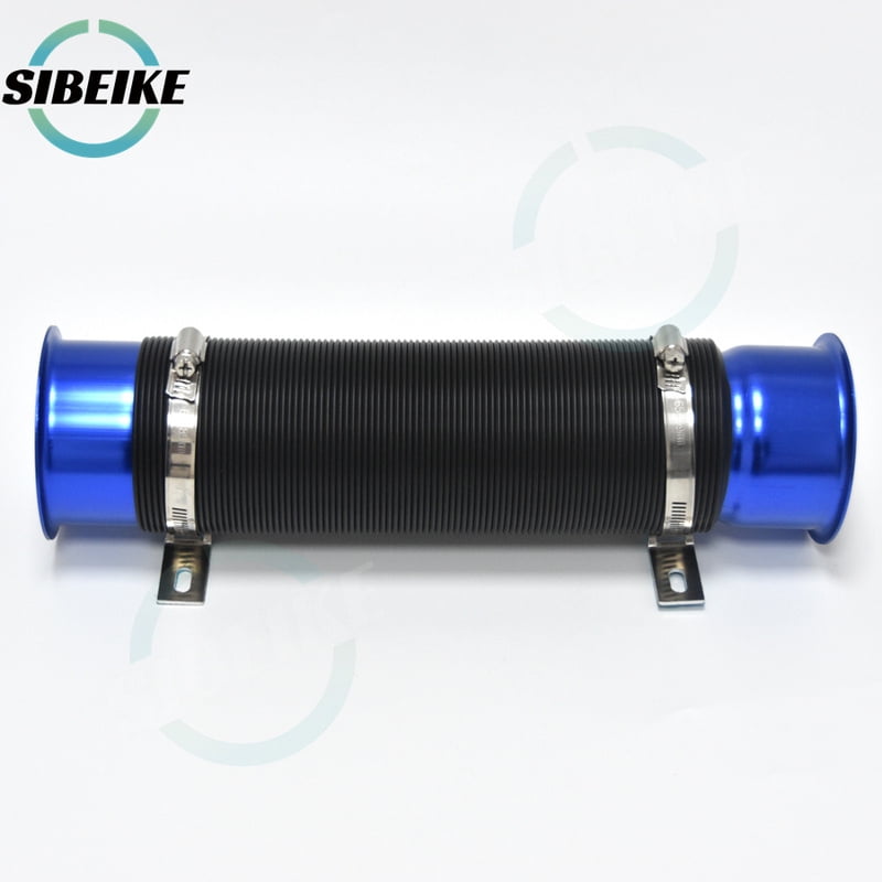 76MM 3inch Universal Adjustable Flexible Duct Tube Hose Cold Air Turbo ...