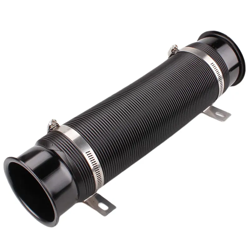 76MM Car Cold Air Turbo Intake Inlet Pipe Adjustable Flexible Duct Tube ...