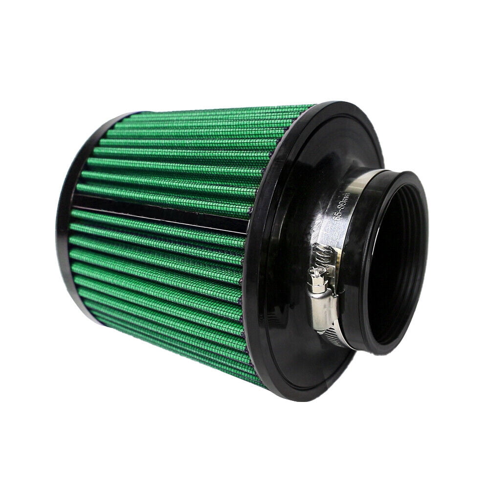 76mm 3" High Flow Inlet Cold Air Intake Coe Replacement Dry Air Filter ...