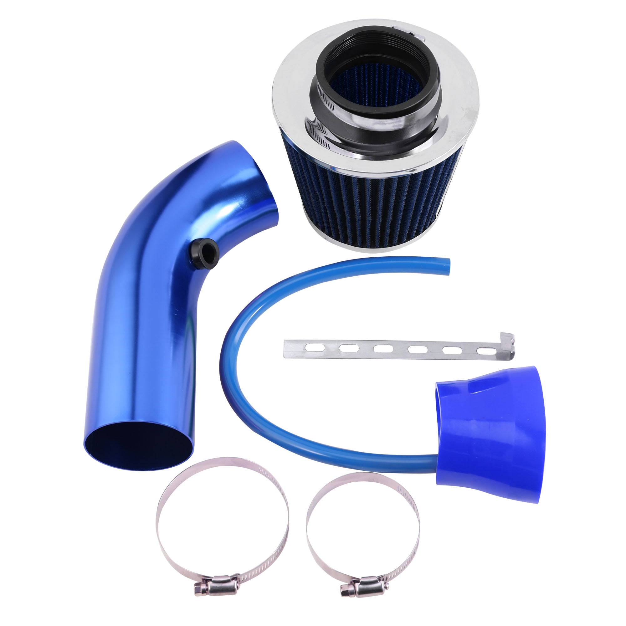 76mm 3 Inch Universal Car Cold Air Intake Turbo Filter Aluminum ...