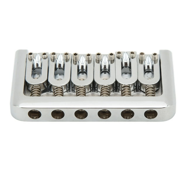76mm Fixed Hardtail Guitar Bridge U Shaped String Spacing Roller Bridge ...