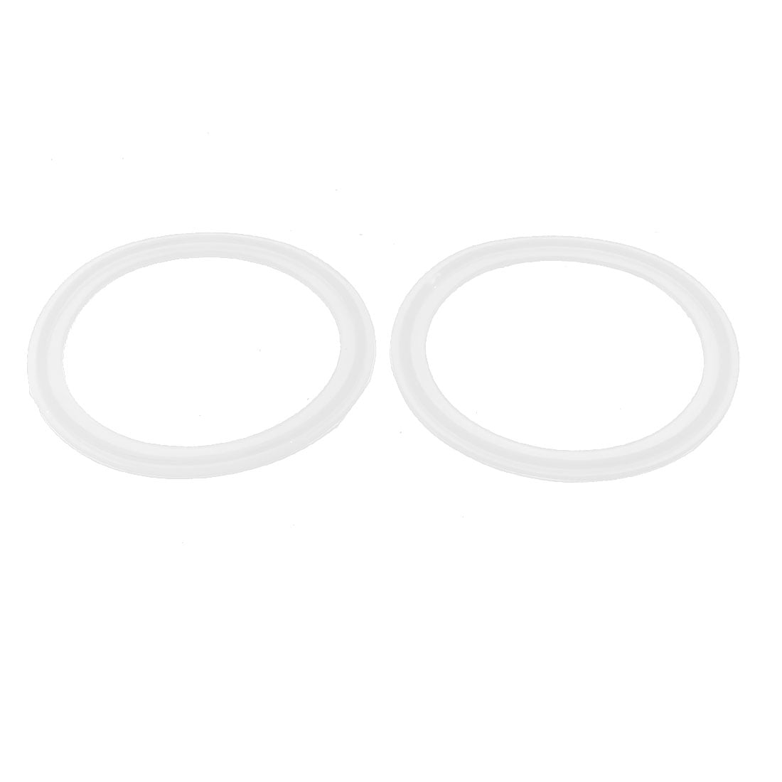 76mm Silicone Gasket 2pcs for 3" Tri Clamp Pipe Fittings Ferrules - Walmart.com