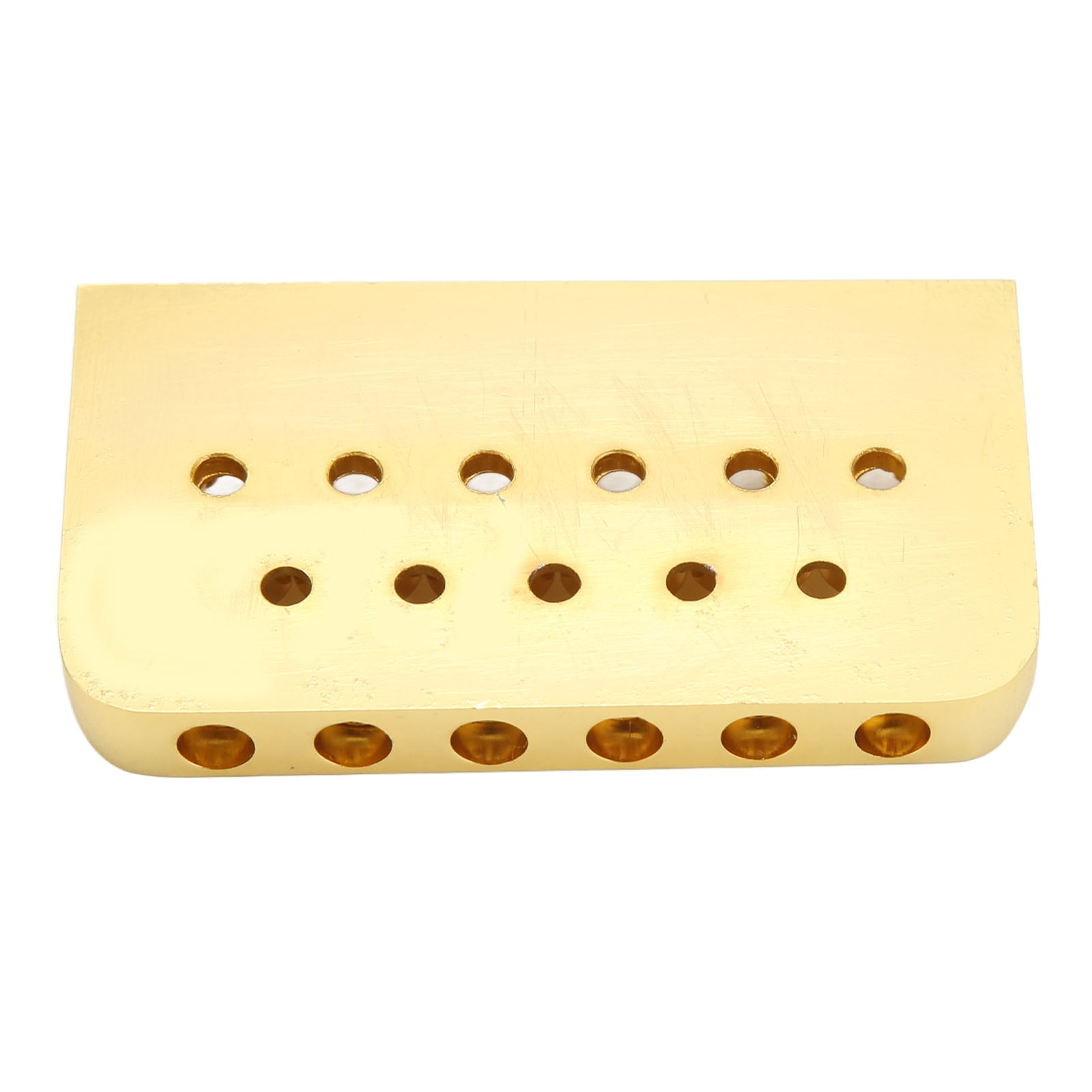 76mm U-Shaped Fixed Hardtail Guitar Bridge with 5 Screws & Wrench for ...