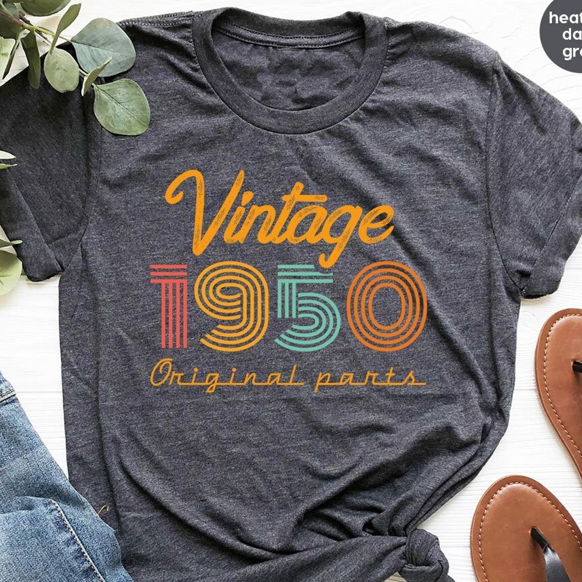 76th Birthday Shirt T Shirt 1950 Shirt 76th Birthday Gift for Women ...