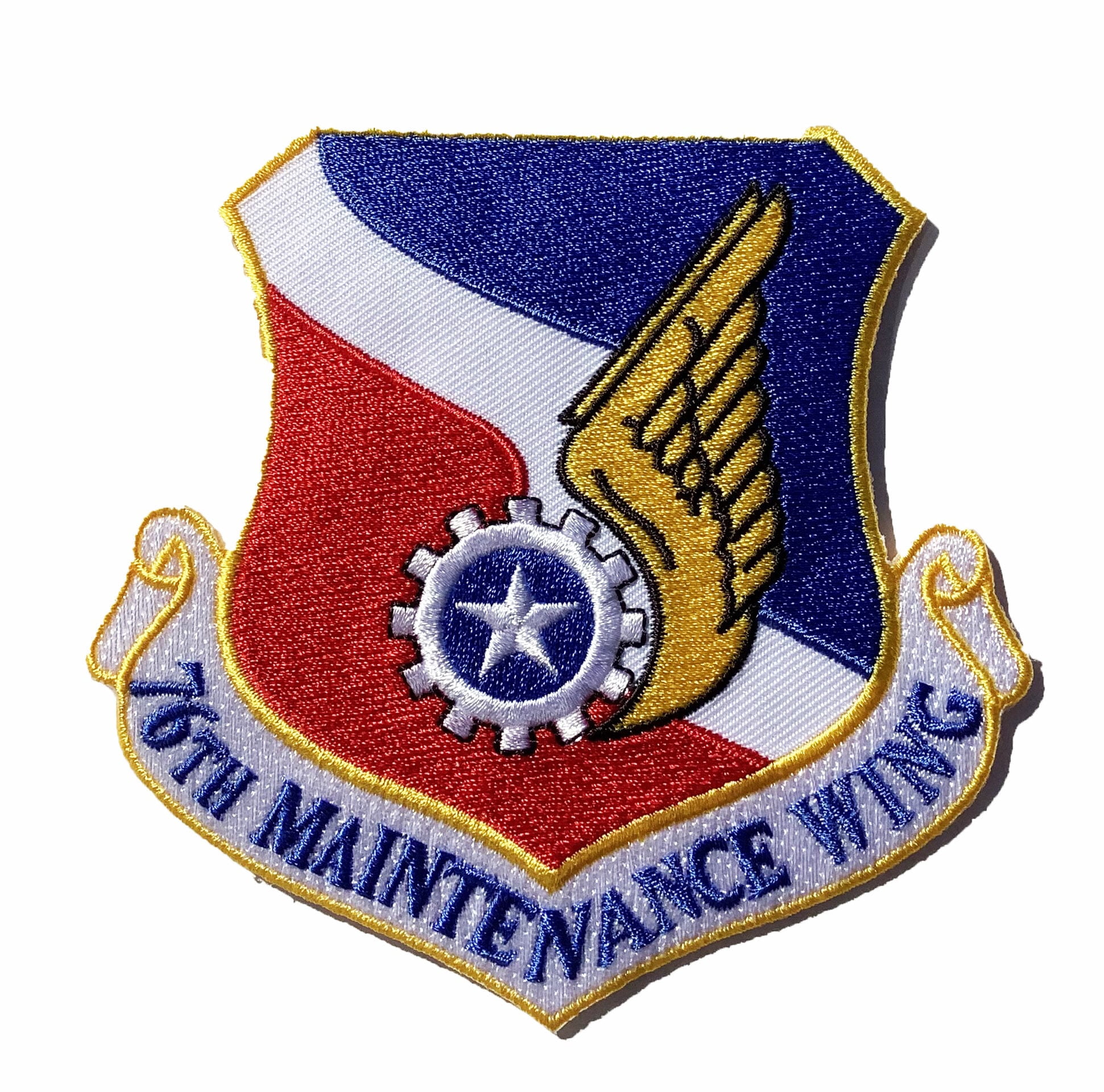 76th Maintenance Wing Patch – Plastic Backing/ Sew On - Walmart.com