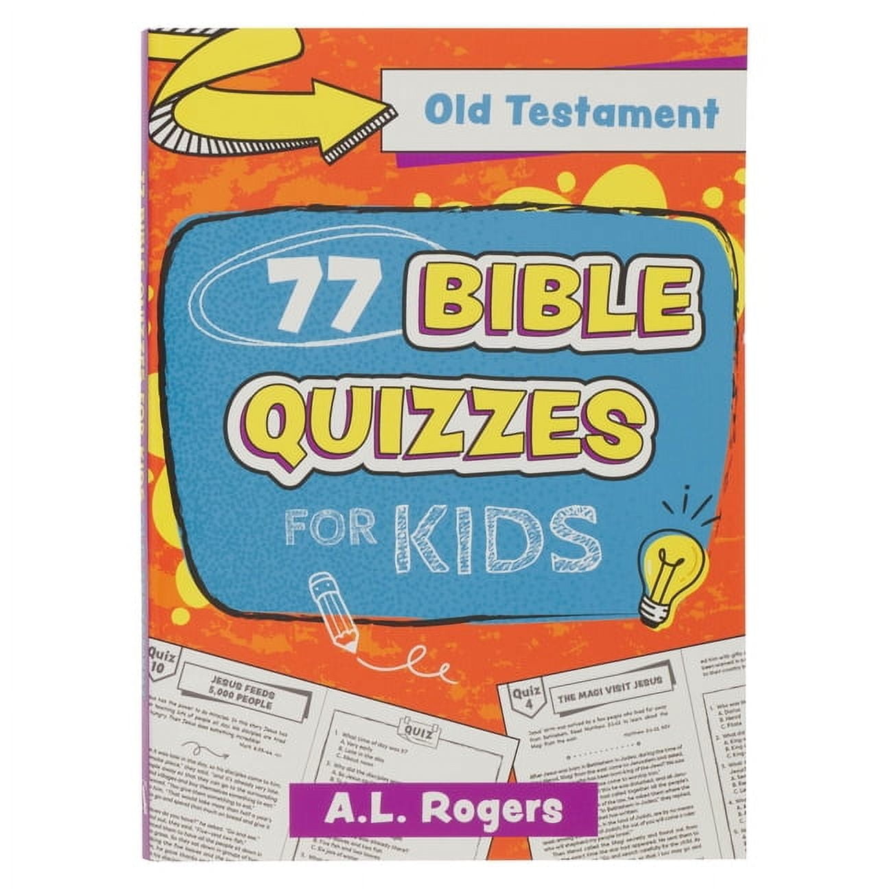 77 Bible Quizzes for Kids: Old Testament, (Paperback) - Walmart.com