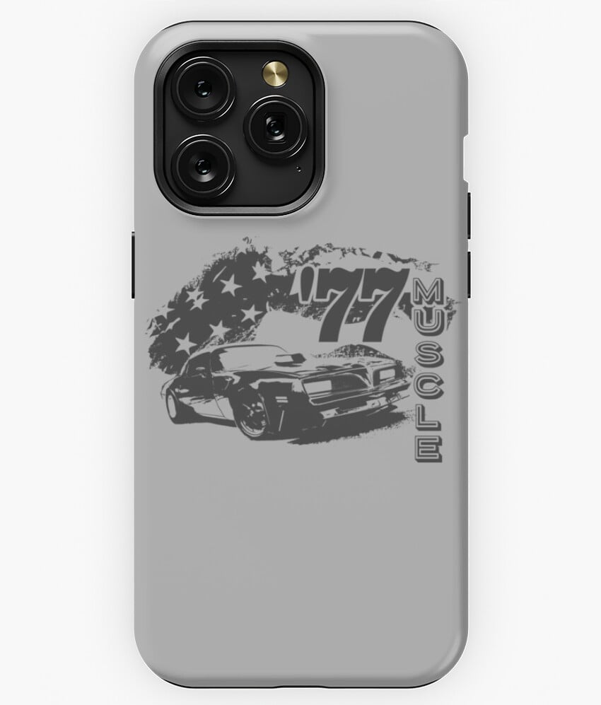 77 Muscle Firebird Trans Am Car Art G8013 Phone Case for iPhone17 16 15 ...