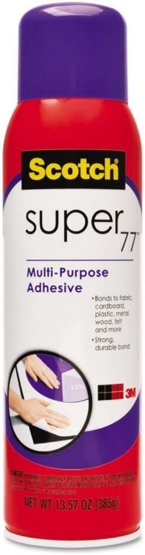 77 Super 77 Multipurpose Spray Adhesive, 13.57 oz, Aerosol - Walmart.com