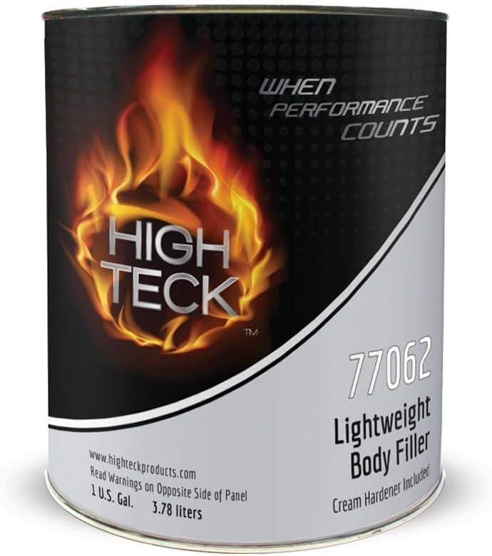 77062-1 Lightweight Body Filler, 1 gal, Gray, Paste, 1.46 lb/gal VOC ...