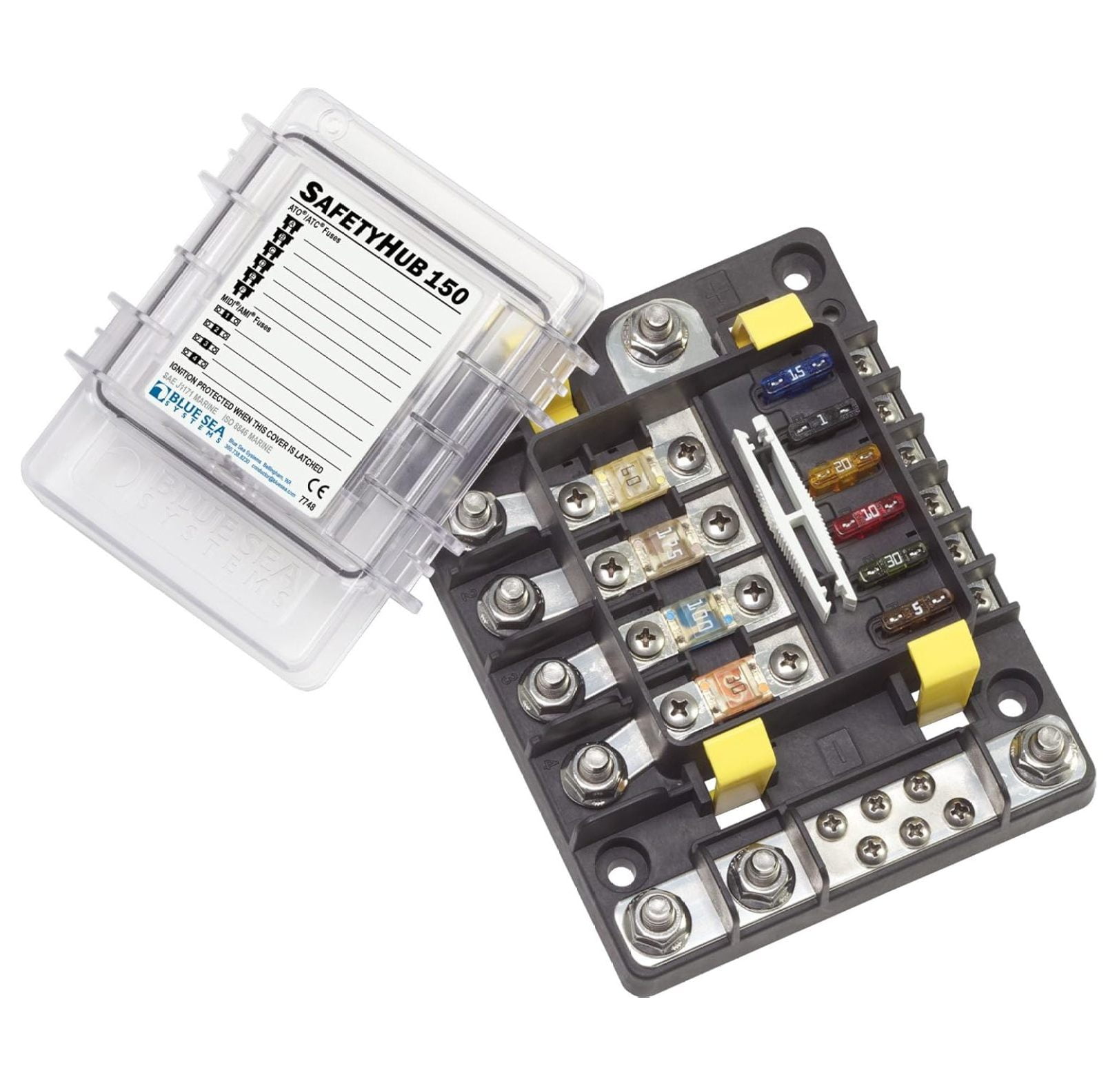 7748 SafetyHub 150 Ignition Protected Fuse Block - Walmart.com