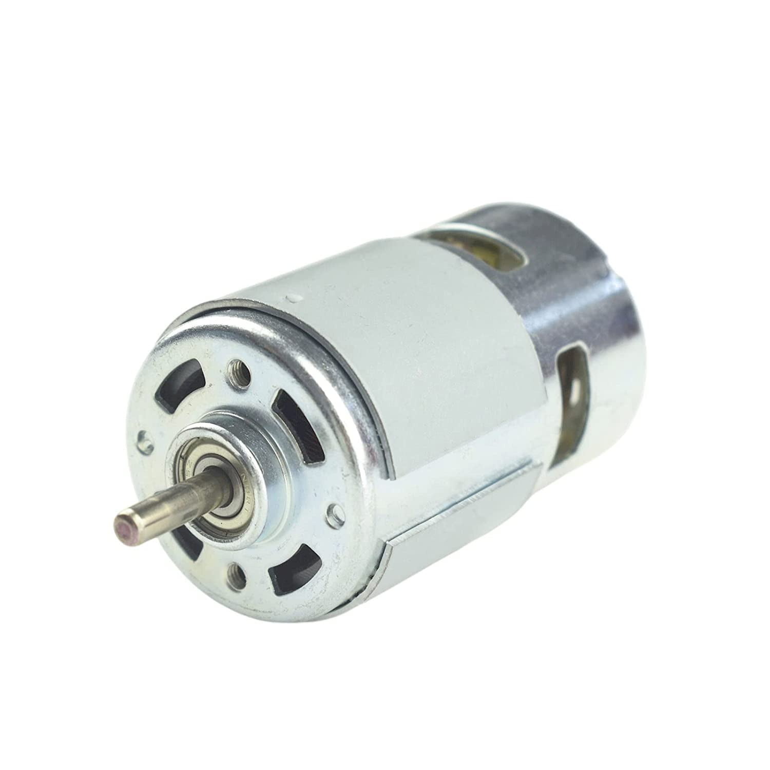 775 DC Motor 12V 14500RPM / 24V 29000RPM Double Ball Bearing High ...