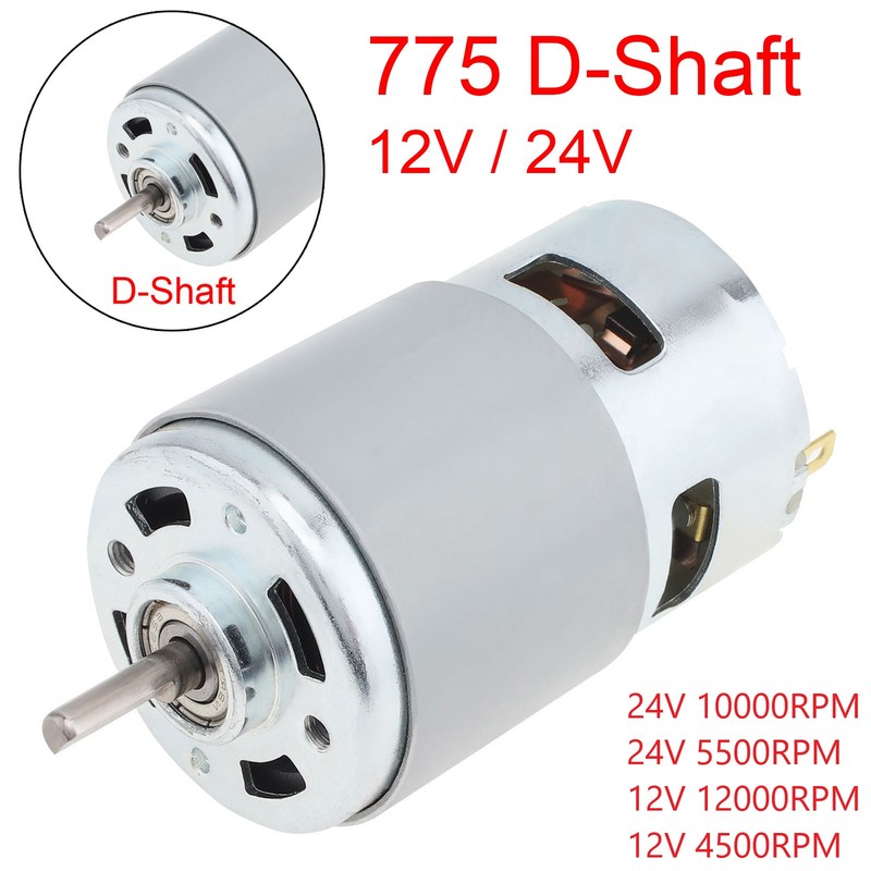 Small Dc Motor Samest DC 12V 10000rpm 775 Motor 12 Volt DC Motor SF001 ...