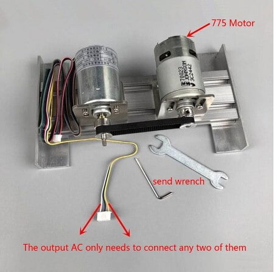 775 motor Permanent magnet brushless dc motor 220V double bearing ...