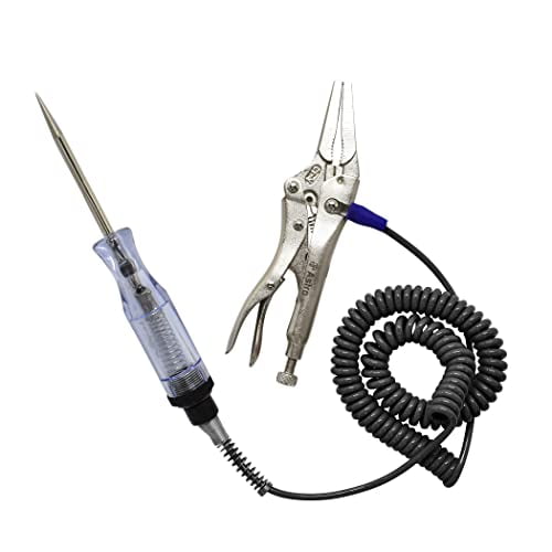 7762 Circuit Tester Light w/Locking Pliers Ground That Won't Rip ...