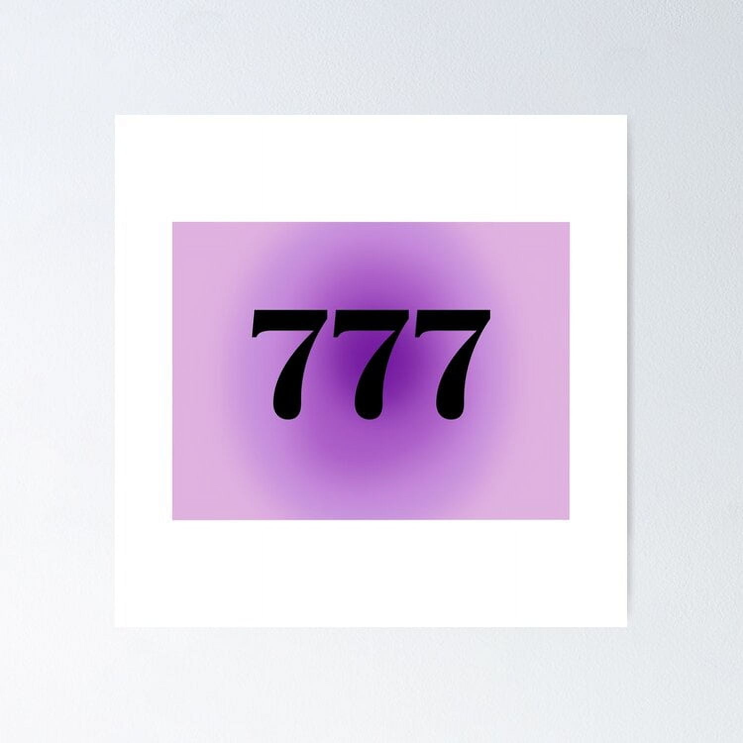 777 Angel Numbers UNFRAMED Poster, 12x18 - Walmart.com
