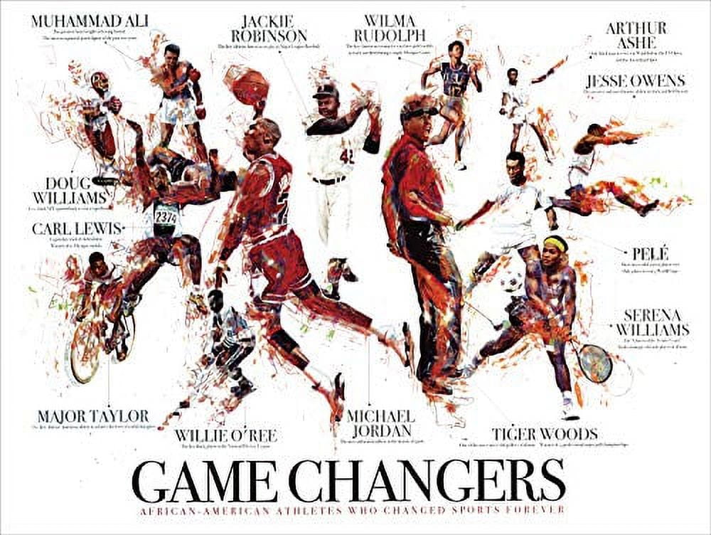 Tri-Seven Entertainment African American Sports Legends 24” x 18 ...