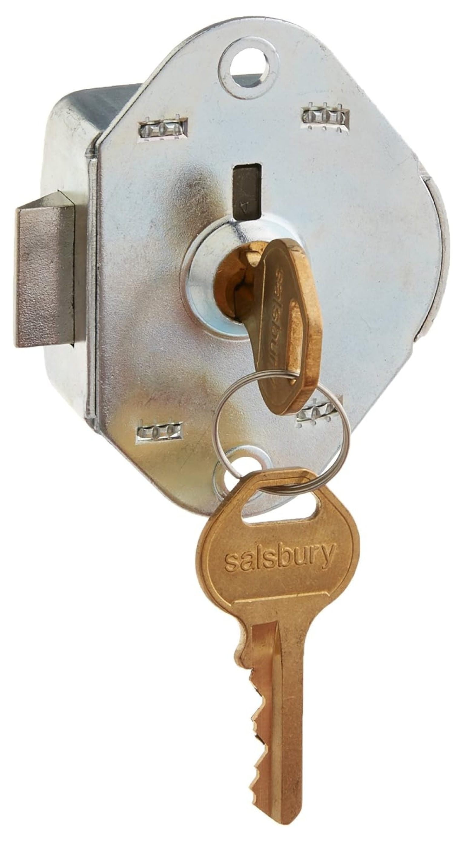 77715 Built in Replacement Lock for Metal Locker Door with 2 Keys ...
