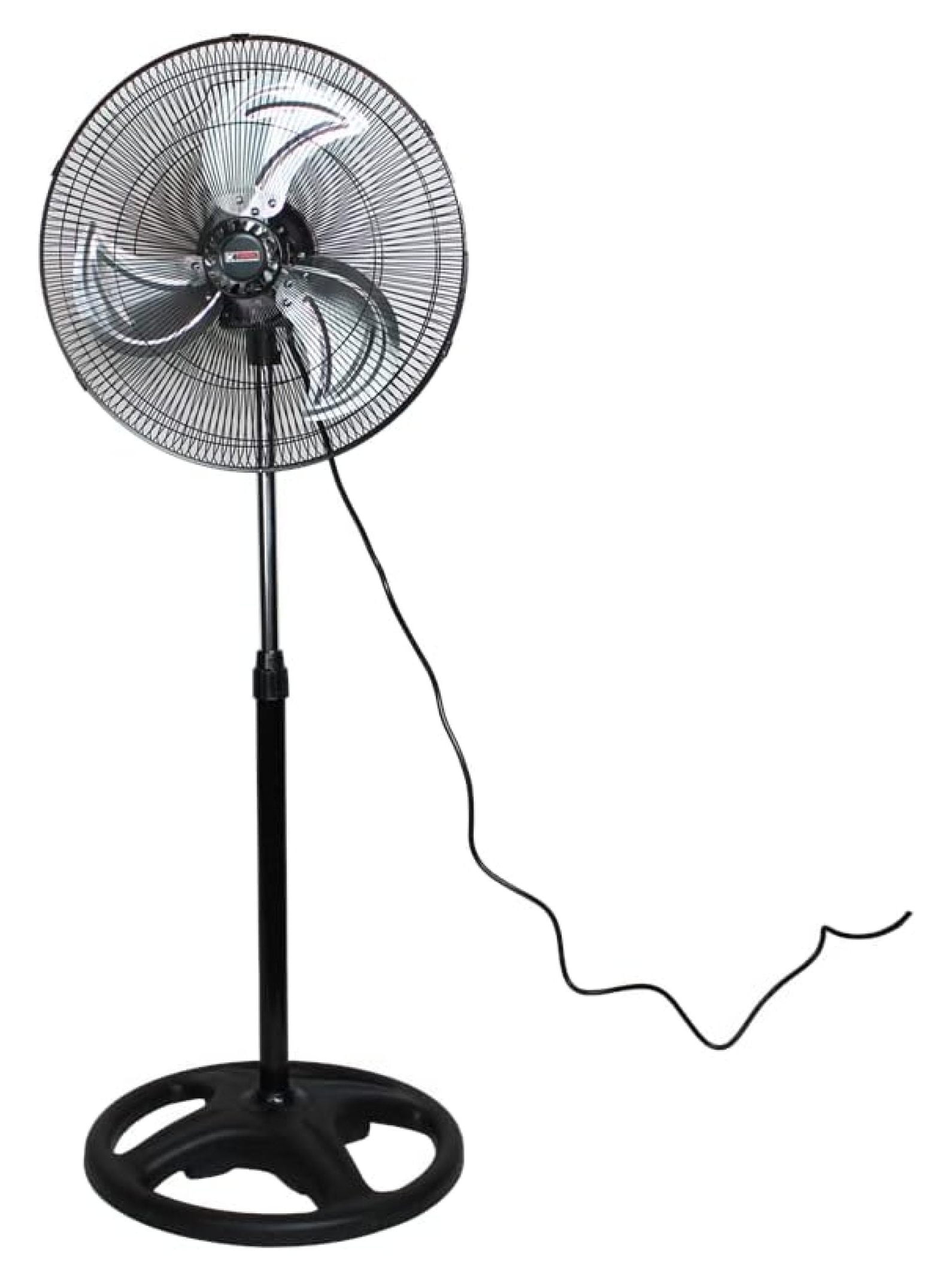77733; 18 Inch Pedestal Fan; For and Residential Use, 3 Speed Motor ...