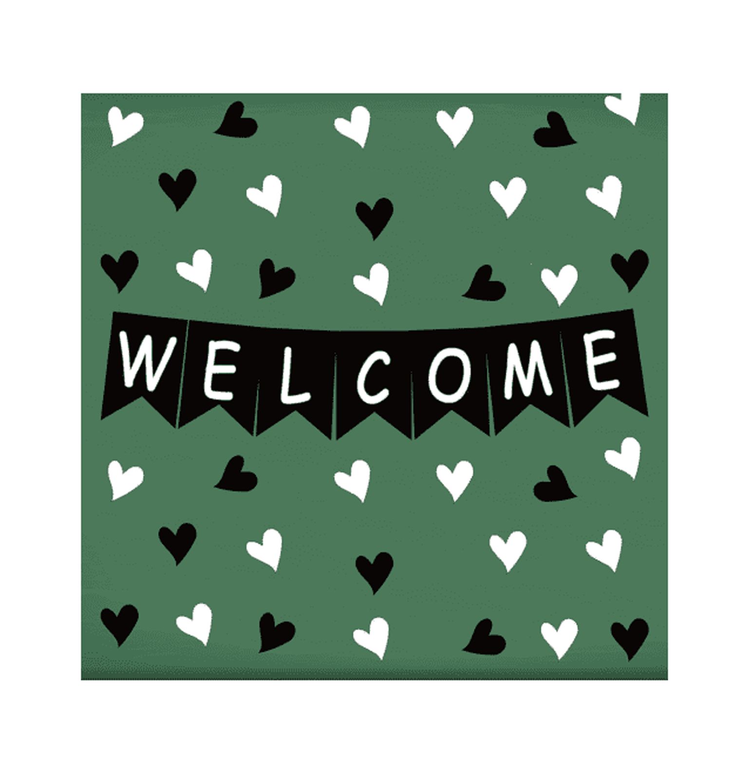 77pcs Welcome Bulletin Board Set Black And White Classroom Decor Back