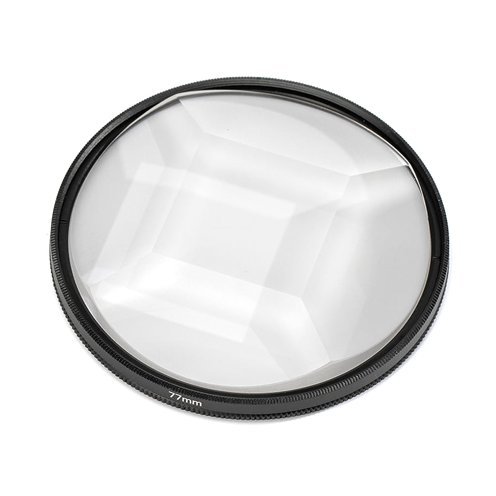 77mm Camera Lens Fractaled Filter with Quadriprism Effects Rotatable ...