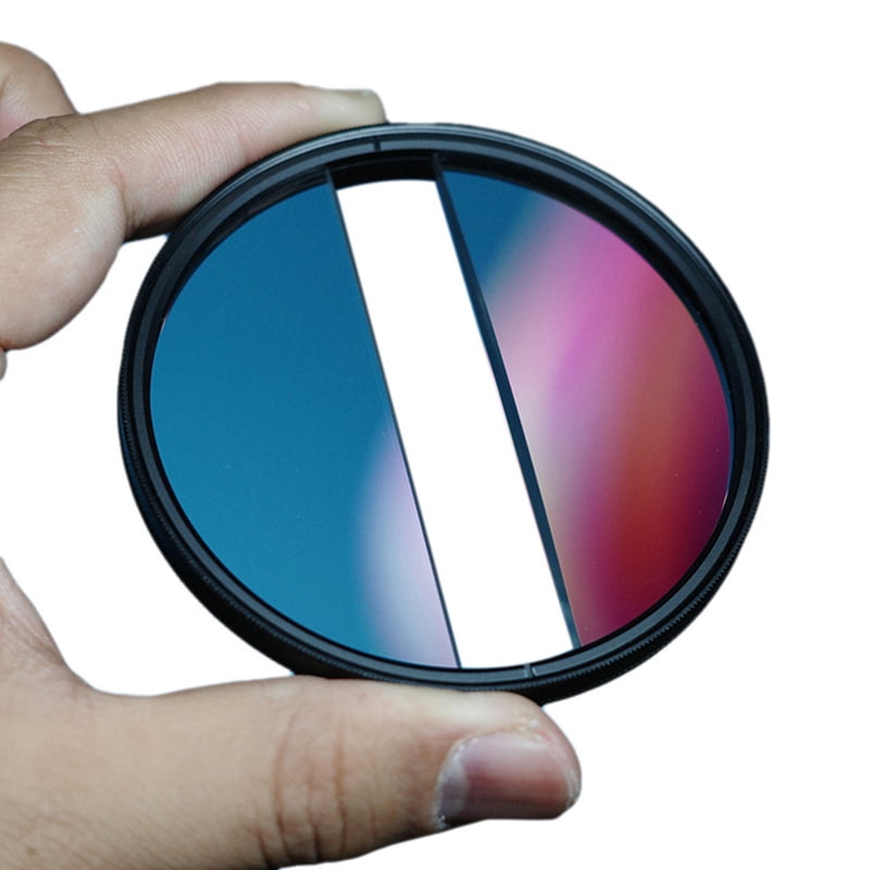 77mm Foreground Blur Effect Filter Double Half-Moon DSLR Accessories ...
