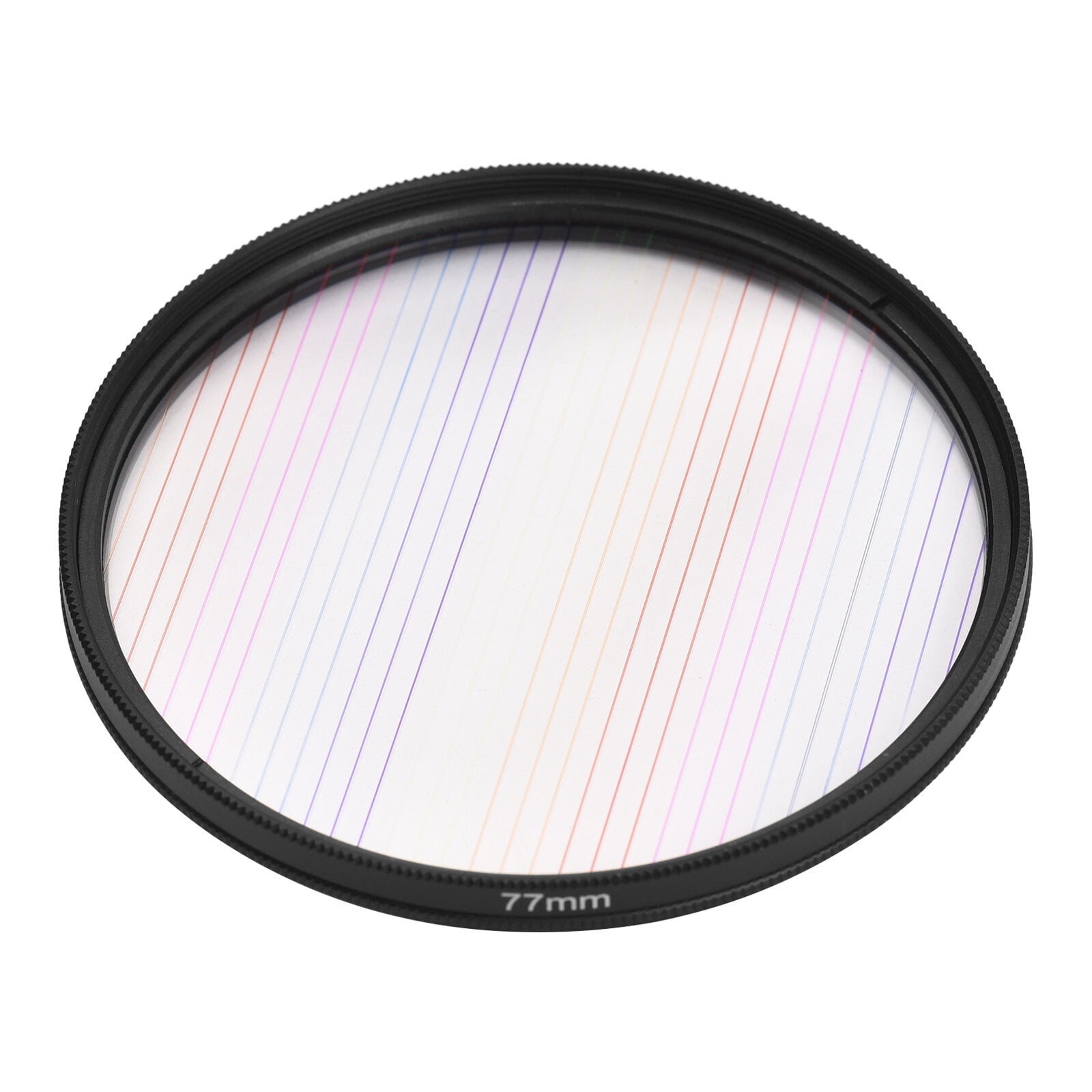 77mm Rainbow Streak Lens Filter Special Effects Anamorphic Optical ...