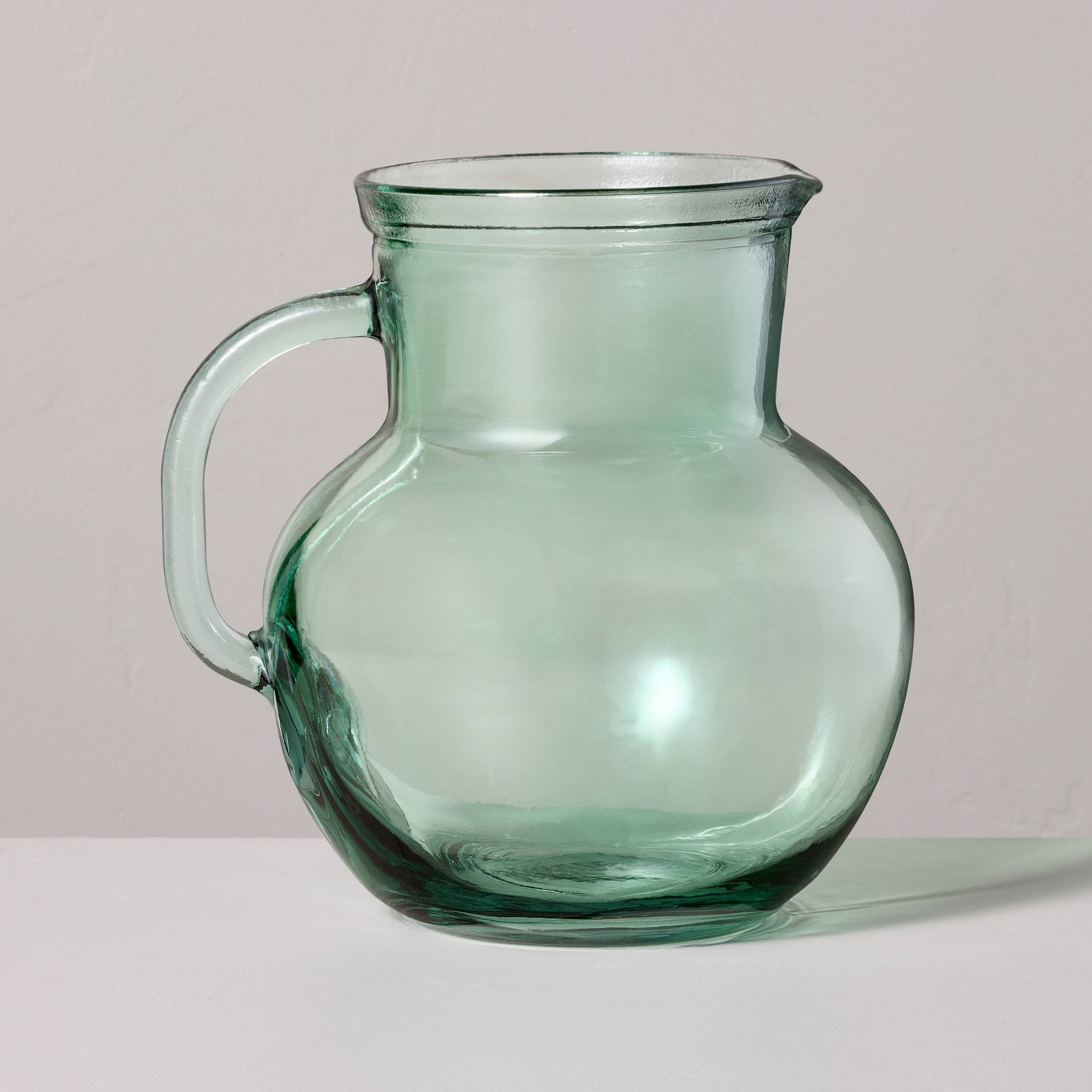 77oz Recycled Glass Beverage Pitcher - Walmart.com