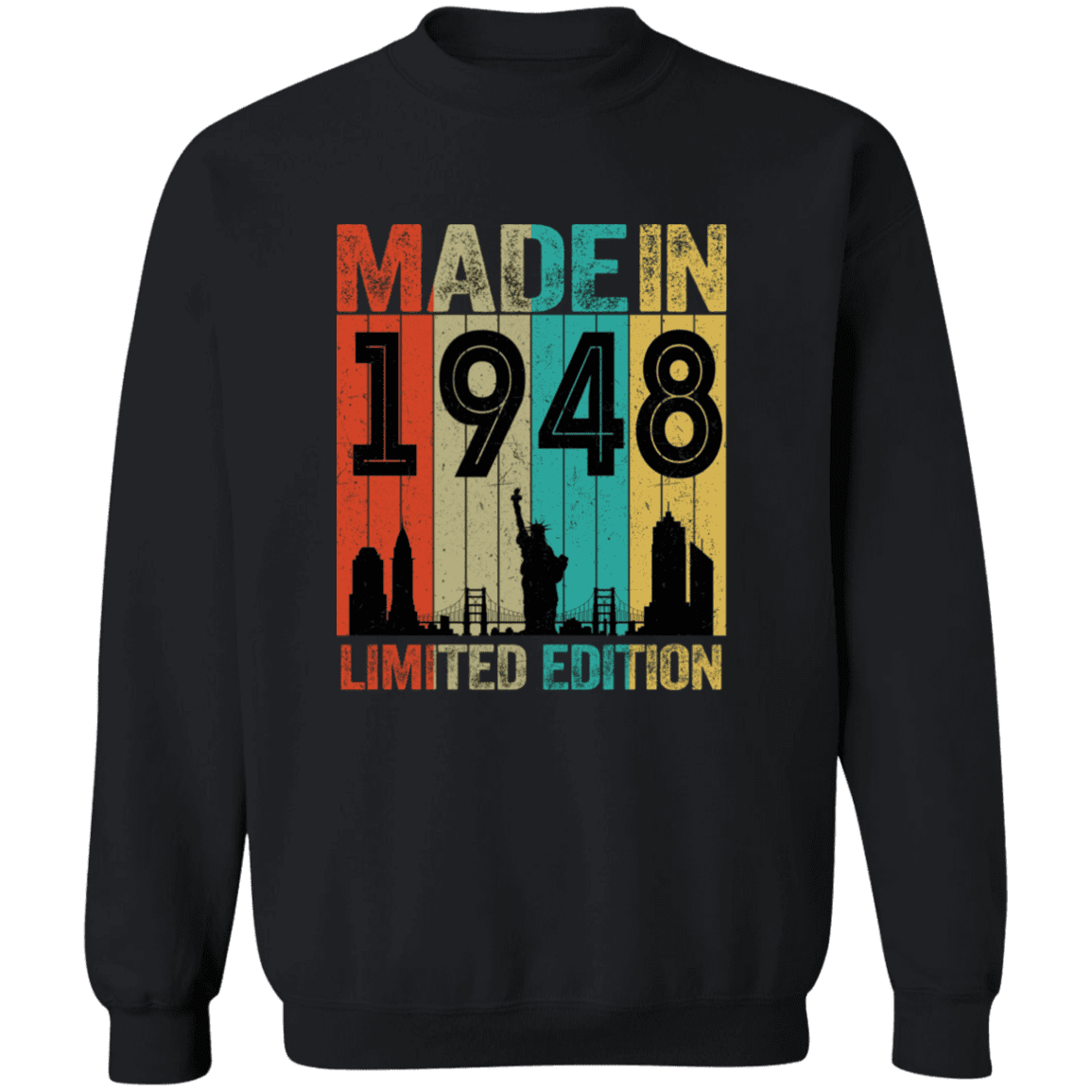 77th Birthday Made In 1948 77 Years Old Born In New York 77 Years Of ...