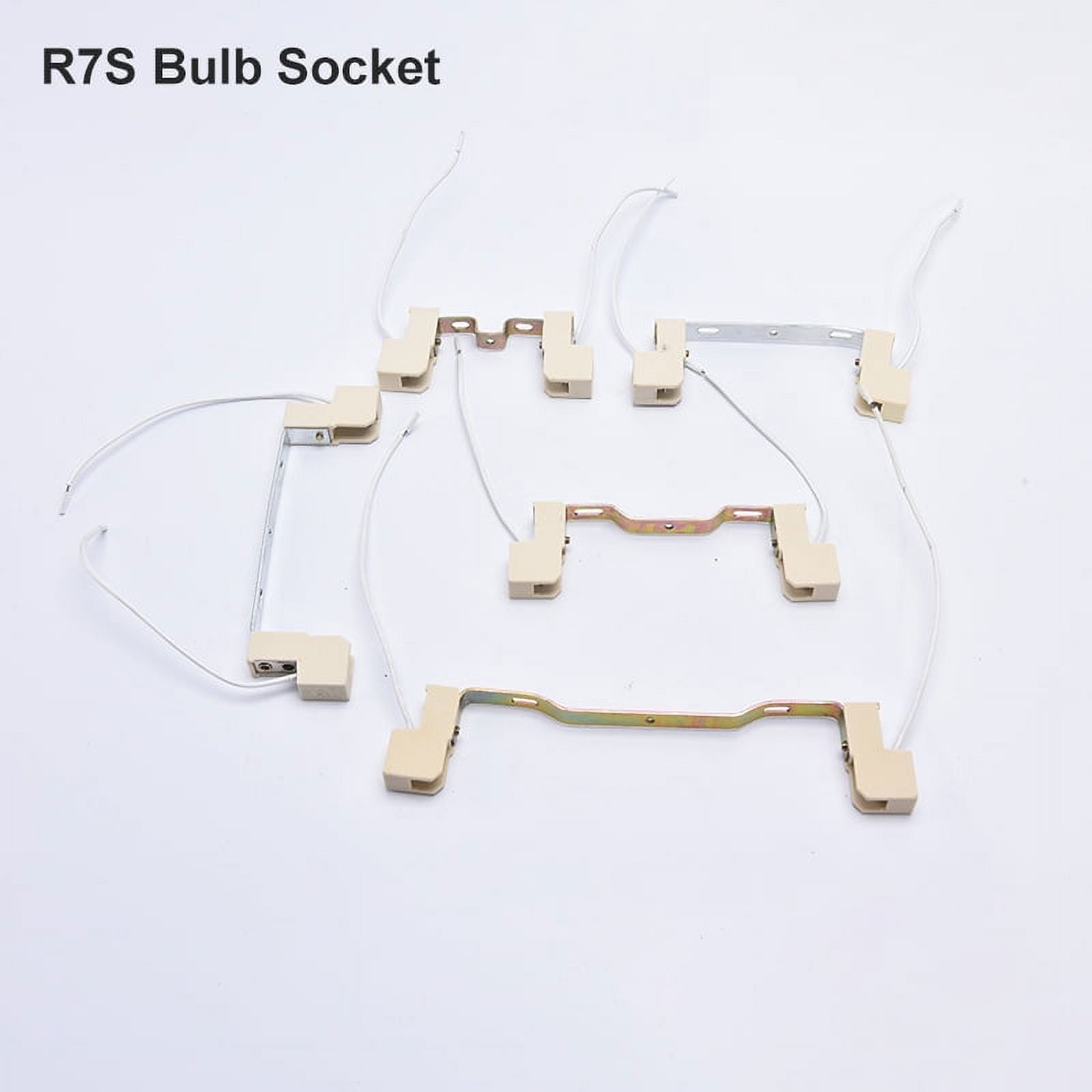 78/118/135/189mm R7S Flood Halogen Light Bulb Ceramic Lamp Base Holder ...