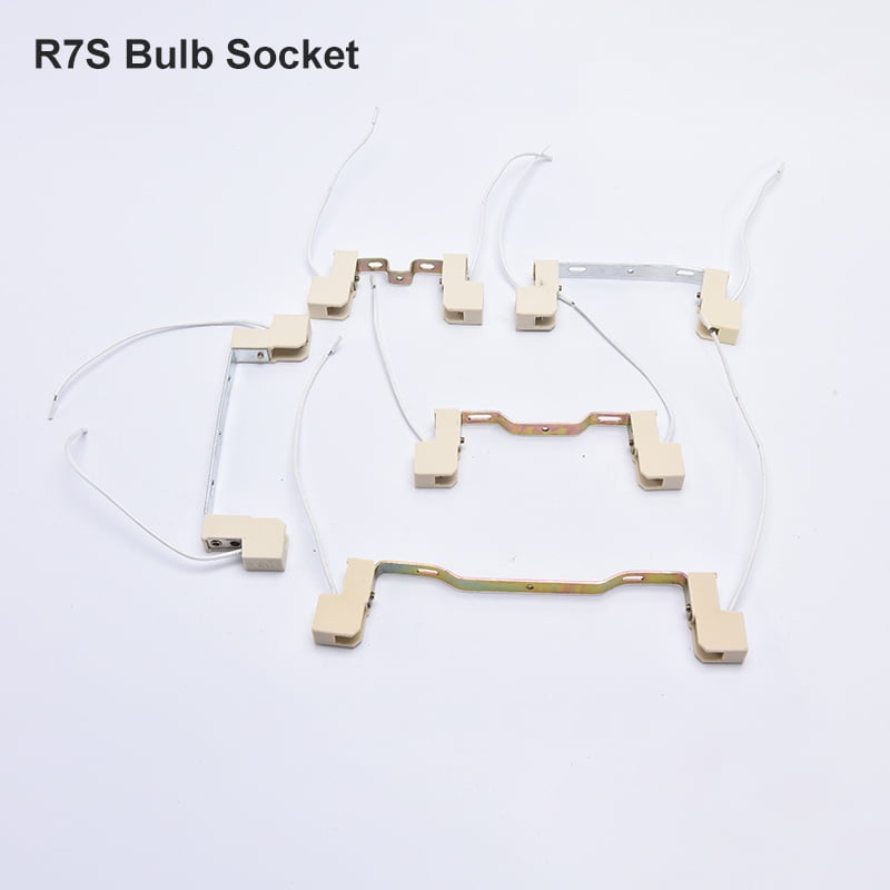 78/118/135/189mm R7S Flood Halogen Light Bulb Ceramic Lamp Base Holder ...