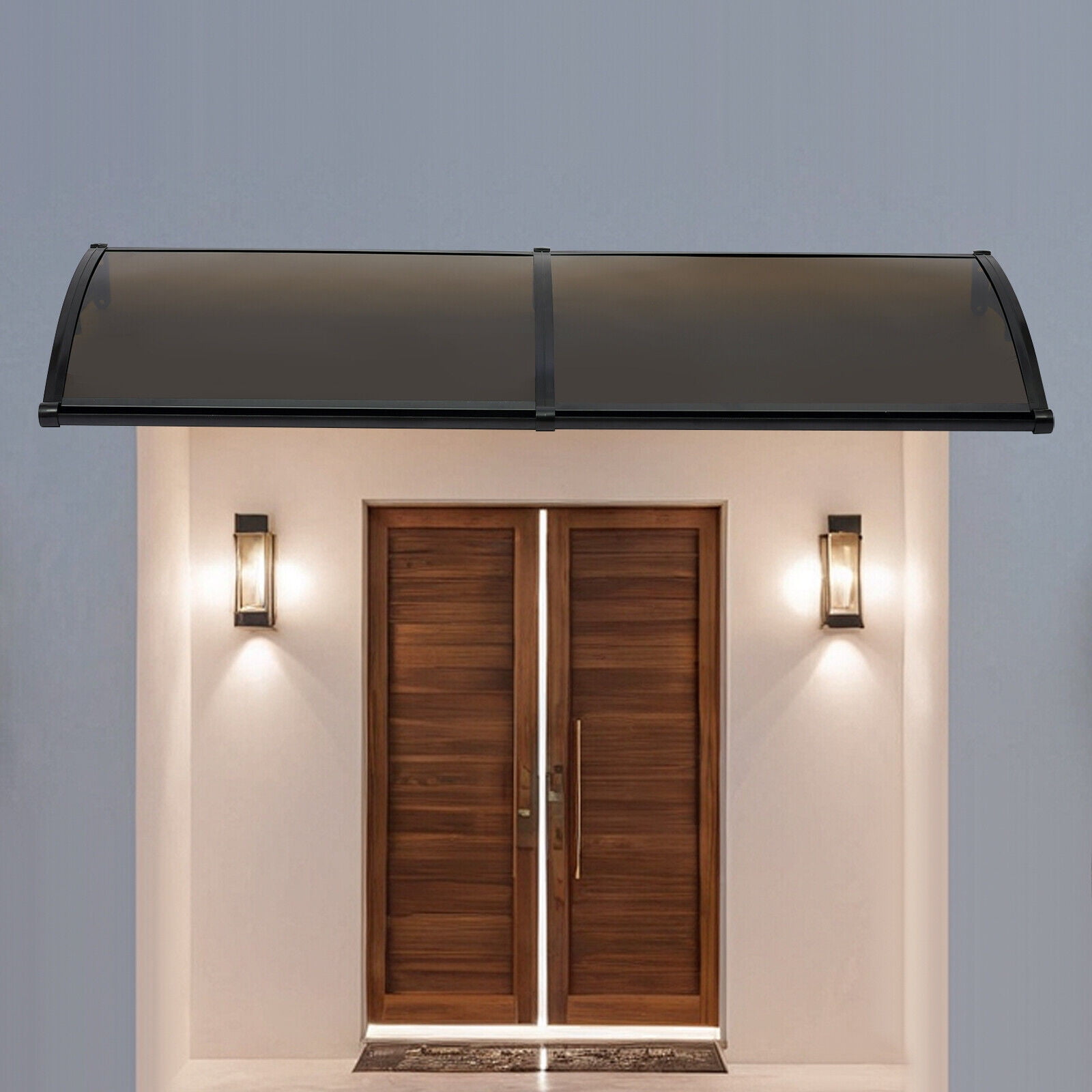 78.7*23.6in Front Door Arch Rainshed Canopy Outdoor Sun Protection Arch ...