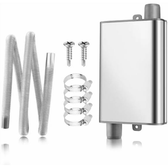 78.7" Diesel Heater Exhaust Pipe,ID 1 Inch Exhaust Pipe Kit with Noise ...