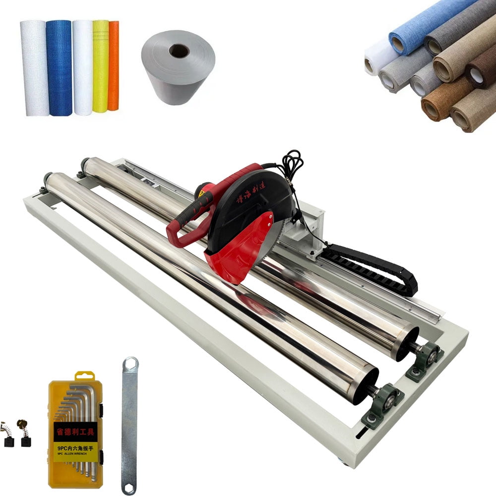 78.7" Roll Slitter Cutting Machine Non-Woven Fabric Cutting and ...