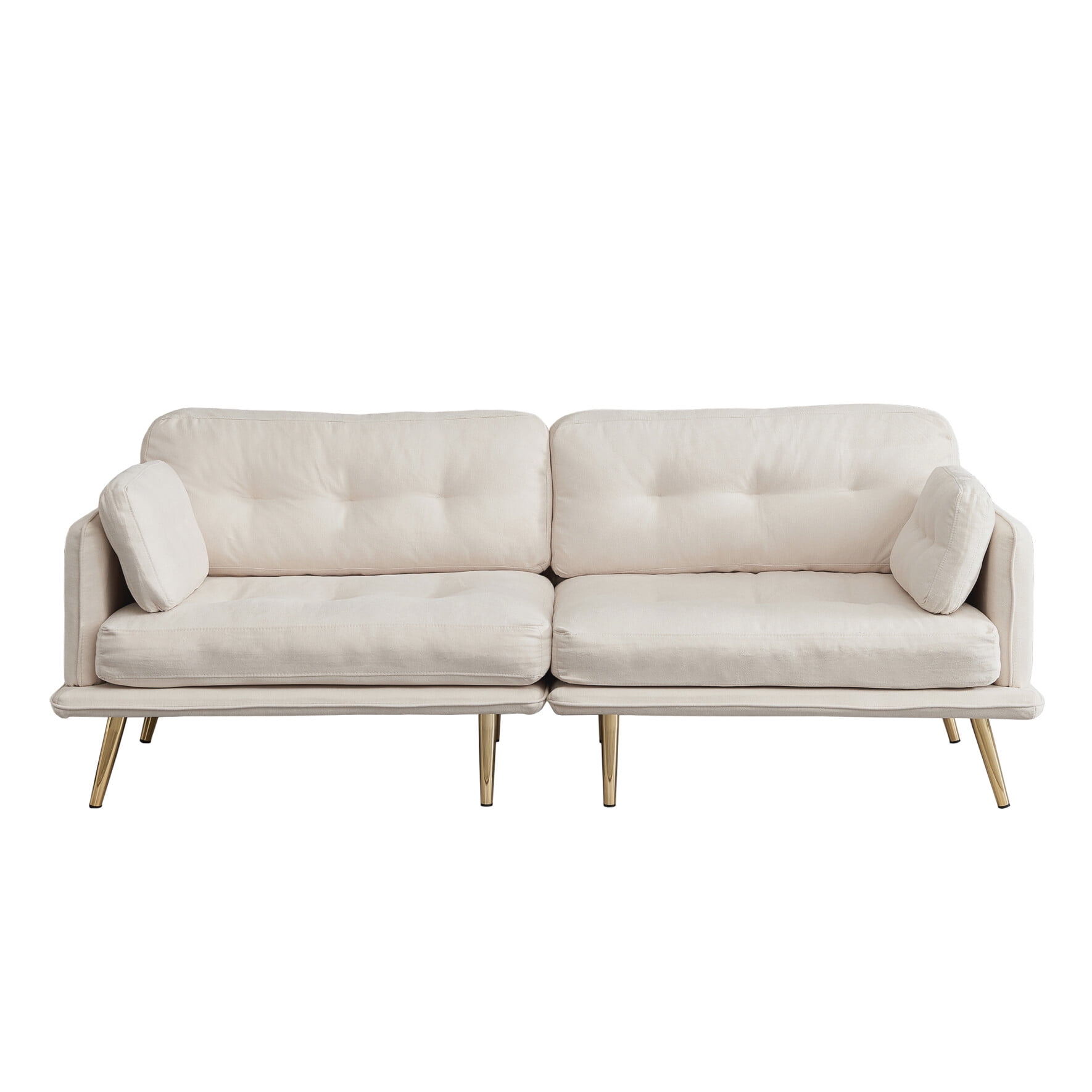 78.7''W Modern Accent Sofa, Comfy Sofa Couch with Solid Wood Frame, 3 ...