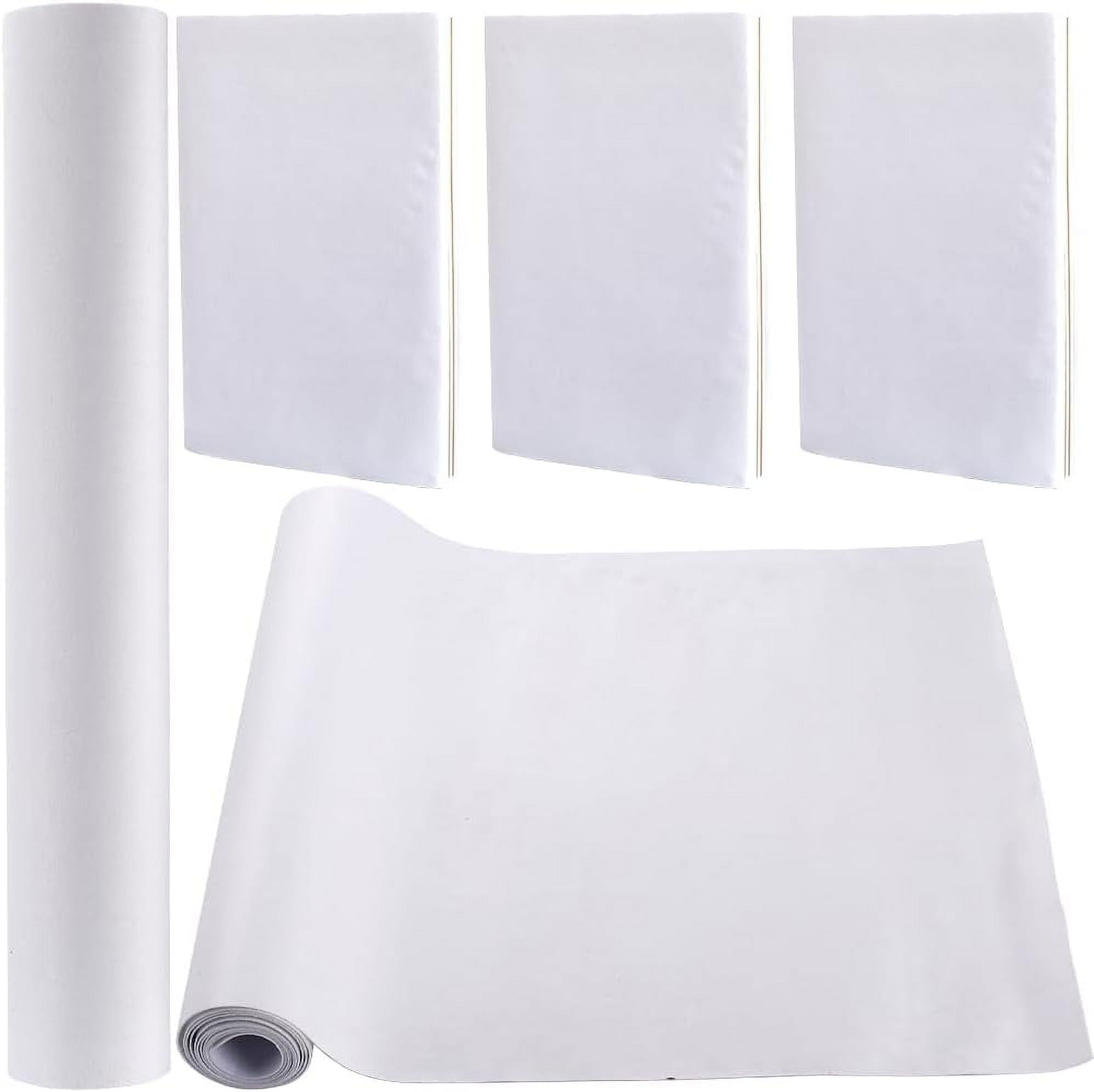 78.7 x 16.5" Velvet Book Cloth for Book Binding White Fabric Surface ...