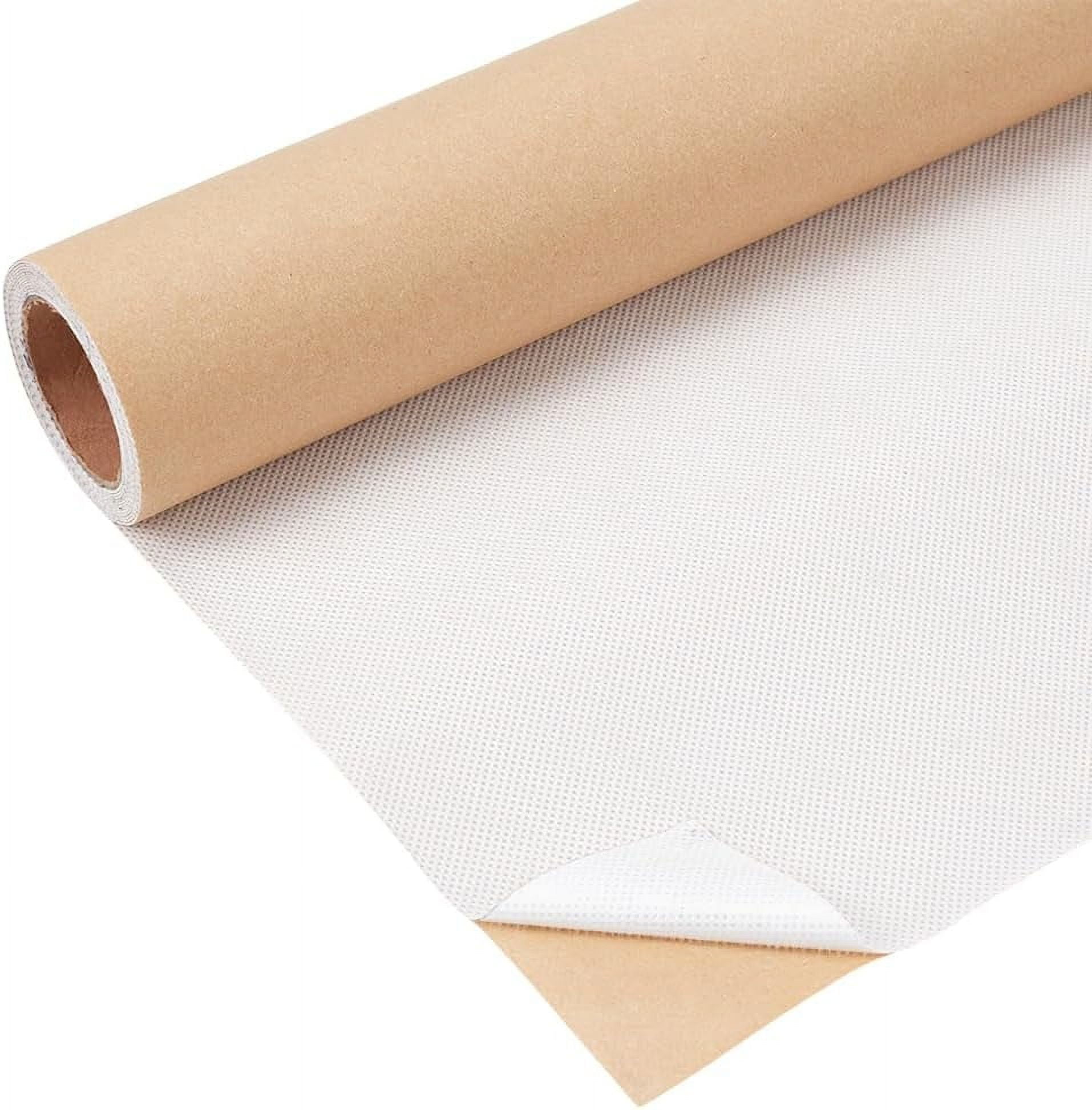 78.78 Inch Adhesive Nonwoven Fabric 15.75 Inch Wide White Self-Adhesive ...