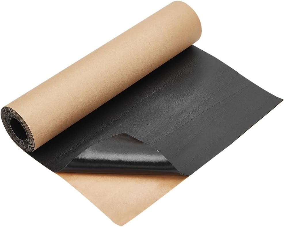 78.7x11.8 Inch Adhesive EVA Foam Roll 1mm Thick Black Foam Sheet EVA ...
