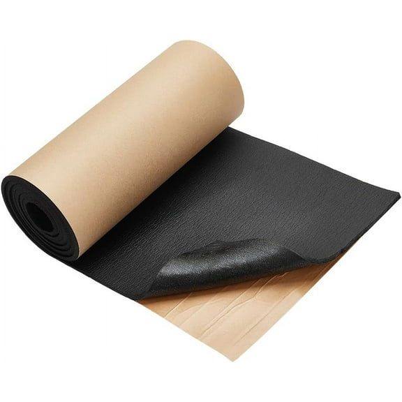 11.8x78.7 Inch Sponge Neoprene with Adhesive Foam Rubber Sheet 3mm ...