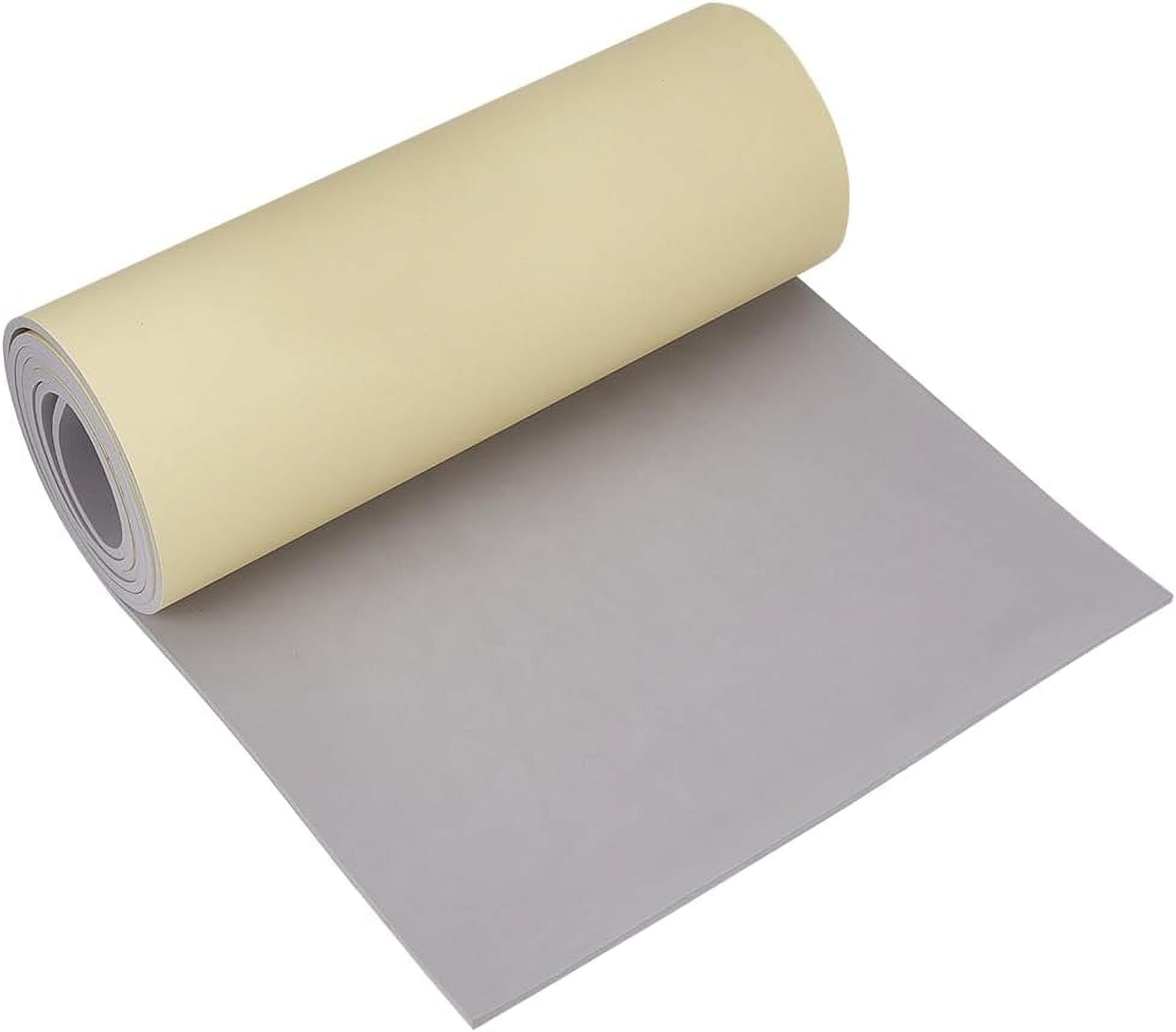 78.7x11.8Inch Self Adhesive EVA Foam Roll 4mm Thick Light Grey ...