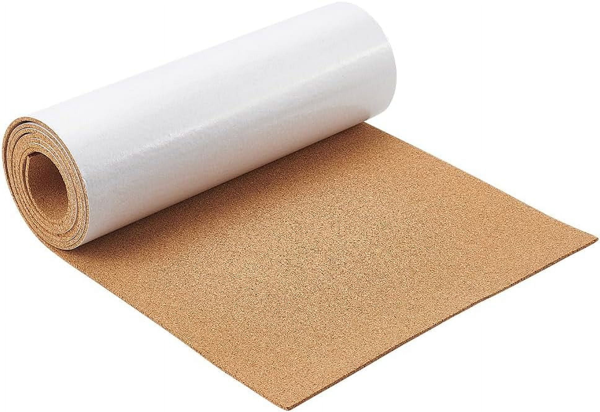 78.7x11.8inch Self-Adhesive CorkRolls 3mm CorkSheets Burlywood Cork ...