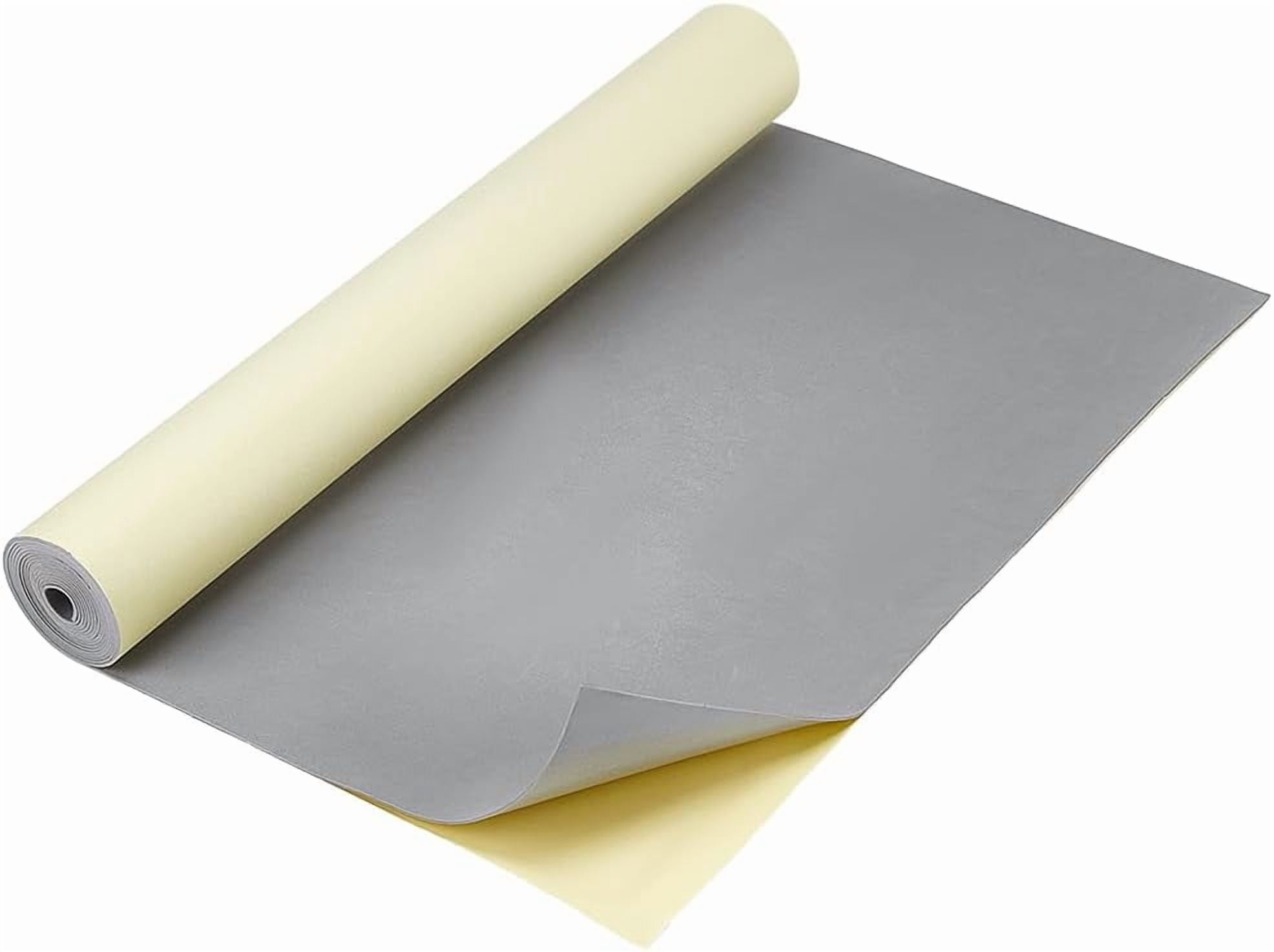78.7x15.7 Inch Light Grey Self-Adhesive EVA Foam Roll 1mm Thick Sticky ...