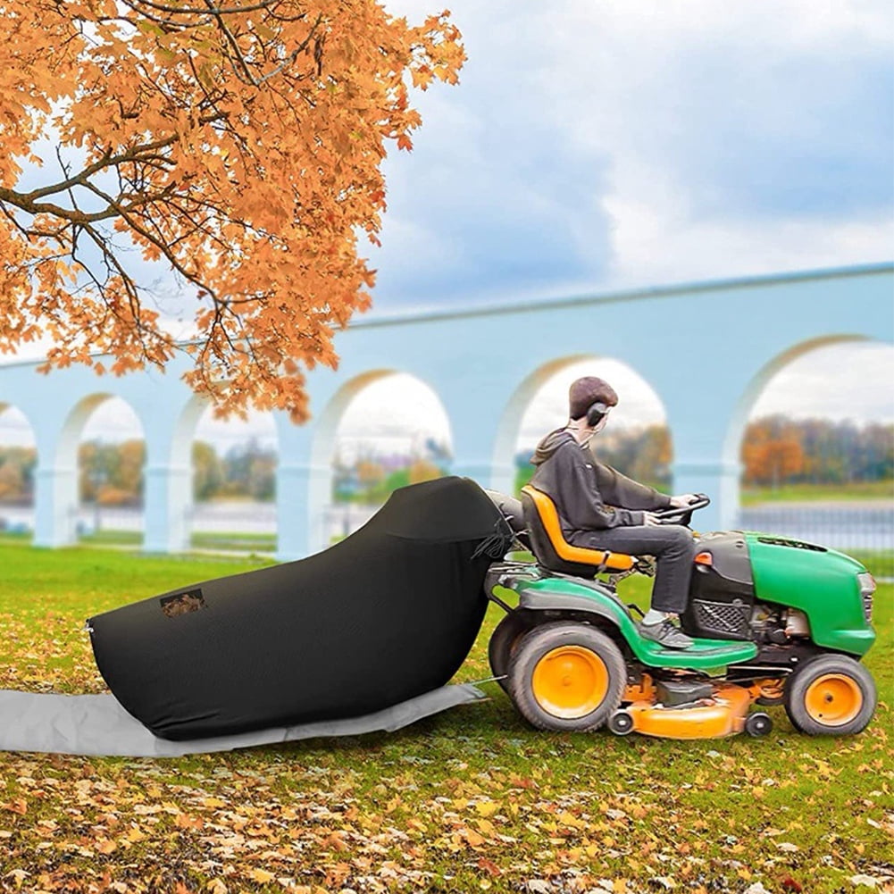 78.7x51.2 Inch Lawn Tractor Leaf Bag Wear-Resistant Garden Leaf ...