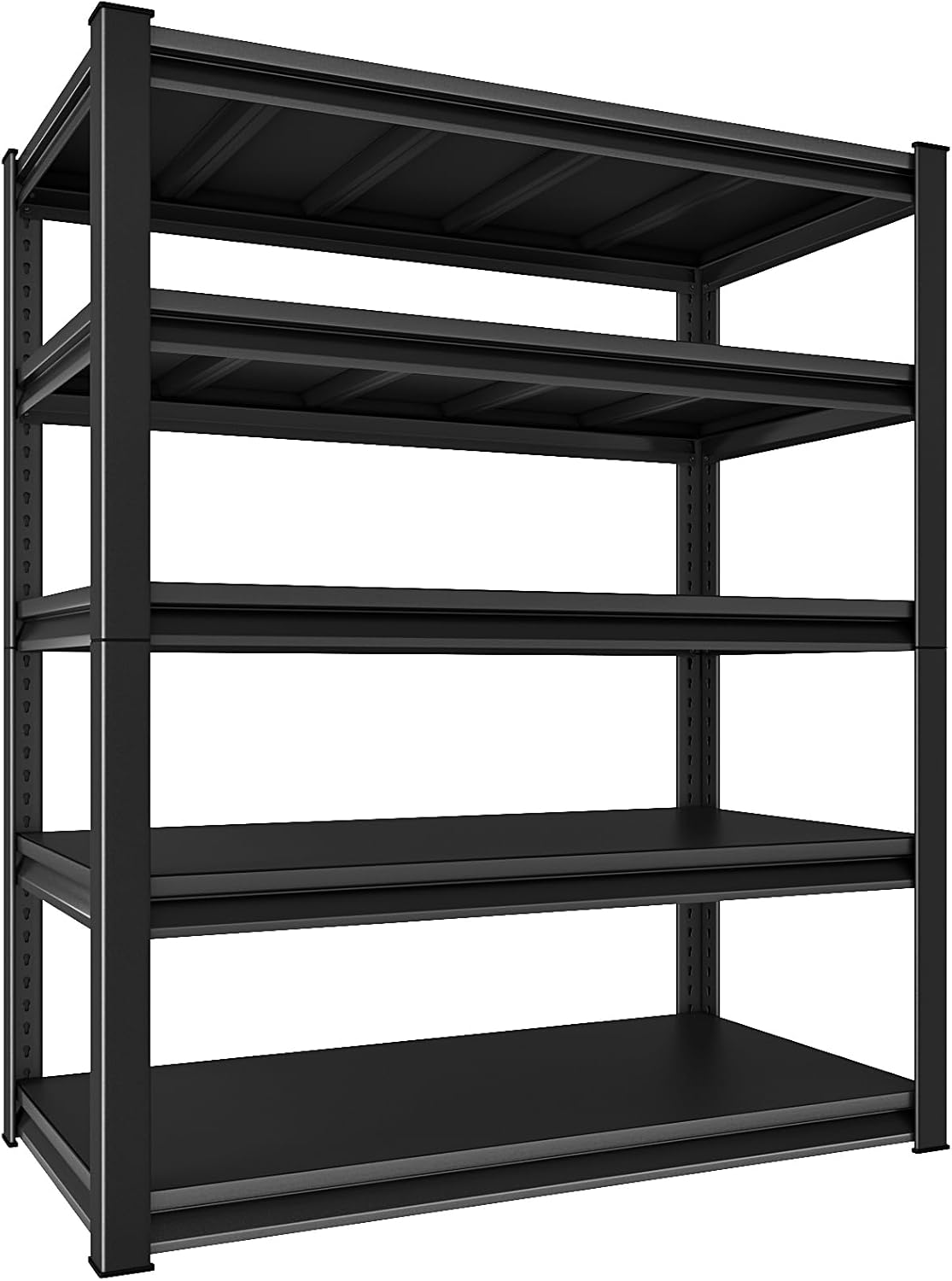 78" H 5-Tier Garage Shelving Heavy Duty, 2800LBS Loads Garage Storage ...