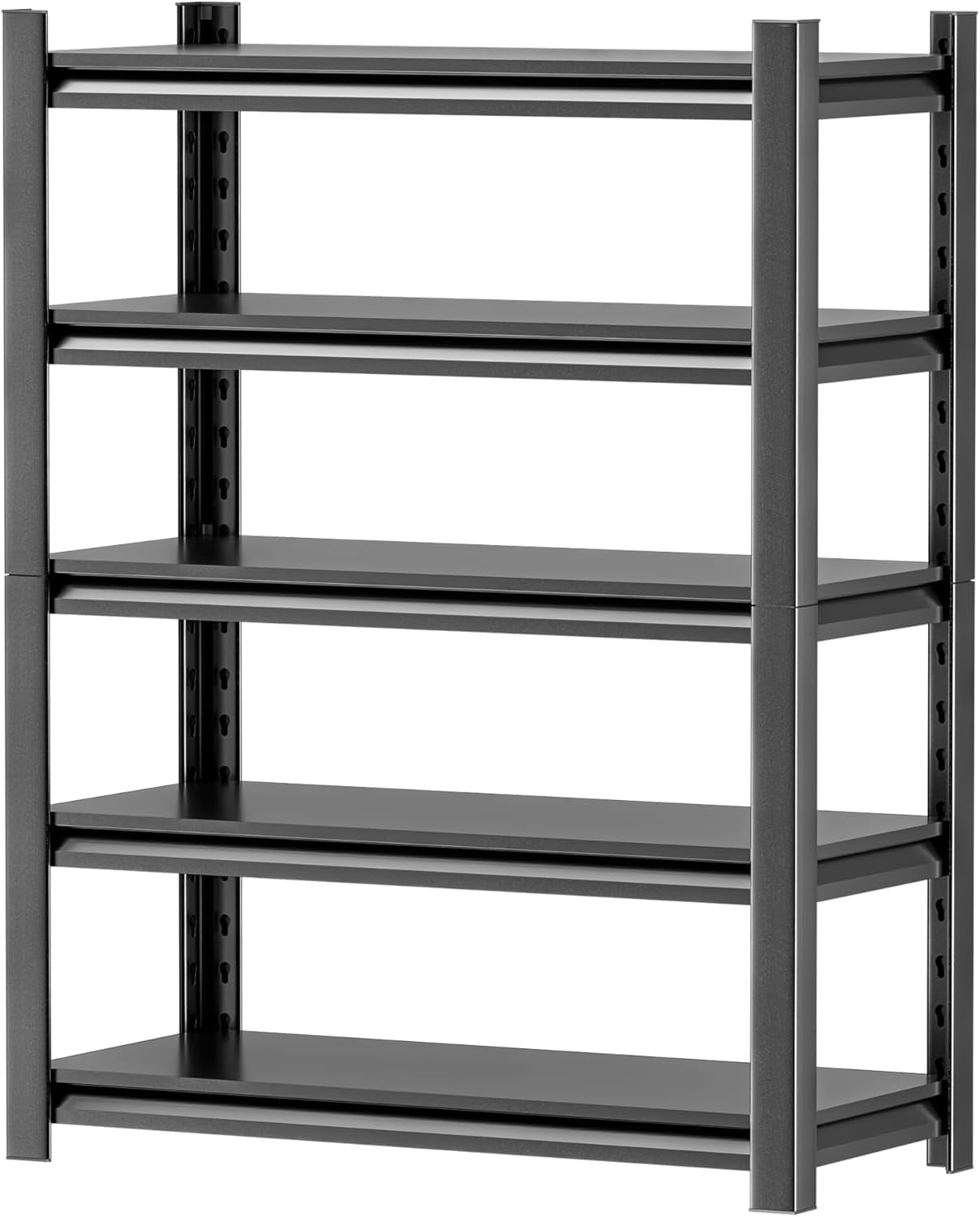 78" H Garage Shelving, 3000bls Heavy Duty Storage Shelves Units, 5 Tier ...