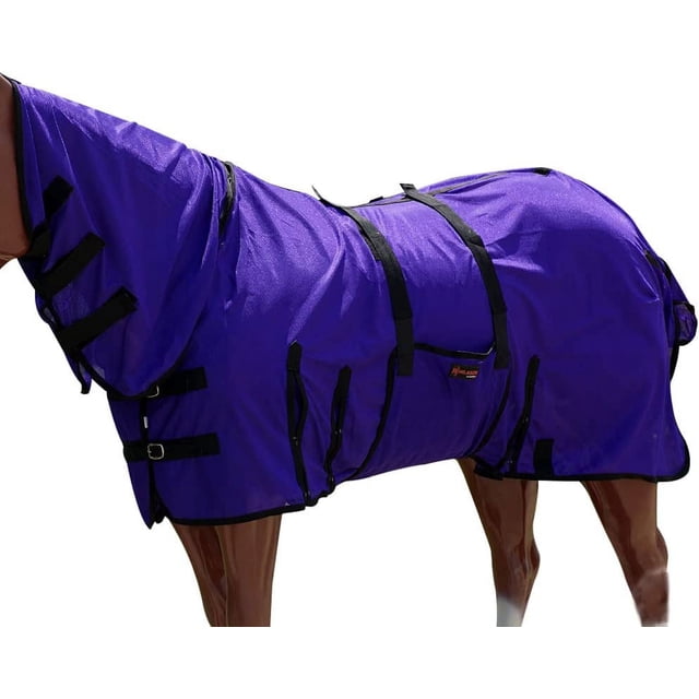 78 Inches Horse Ultra Violet Rays Mesh Bug Mosquito Horse Fly Sheet ...