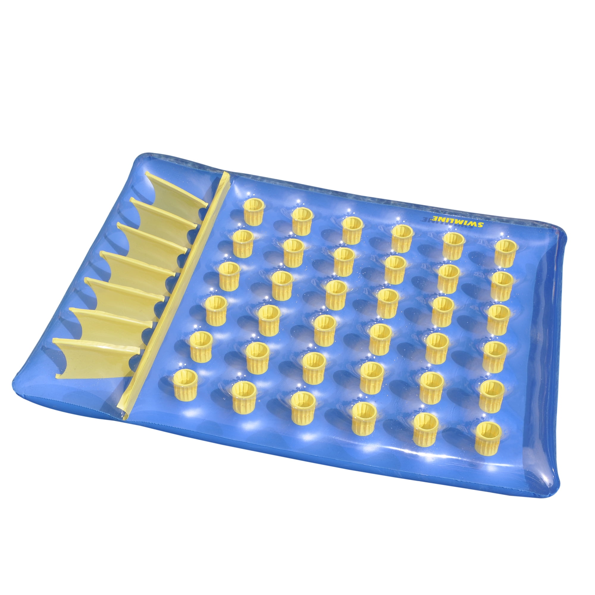 Swim Central Inflatable Water Sports 36 Pocket Double Pool Mattress ...